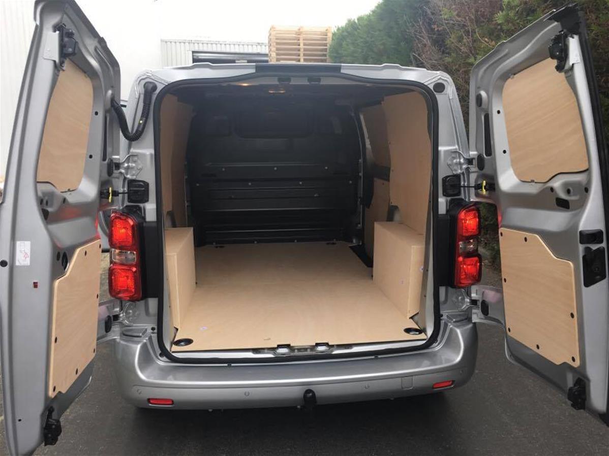 Kit habillage bois pour Citroen Jumpy 4 XS Plancher bois antidérapant ...